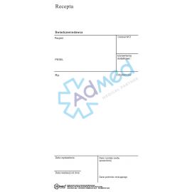 recepty - medyczne - Druki - ADMED