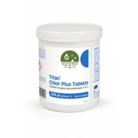 Titan Chlor Plus 200 szt. - tabletki myjąco -dezynfekujące - ADMED