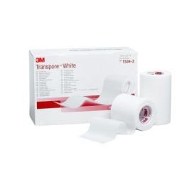 Plaster włókninowy bez opatrunku Transpore White 3M - ADMED